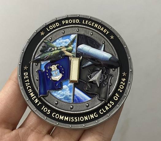 MILITARY CHALLENGE COINS UV PRINTING
