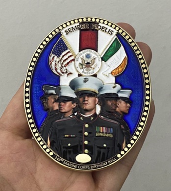 MILITARY CHALLENGE COINS UV PRINTING