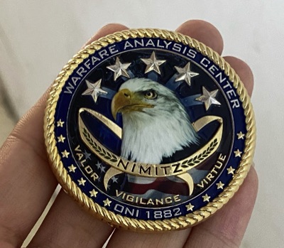 MILITARY CHALLENGE COINS UV PRINTING